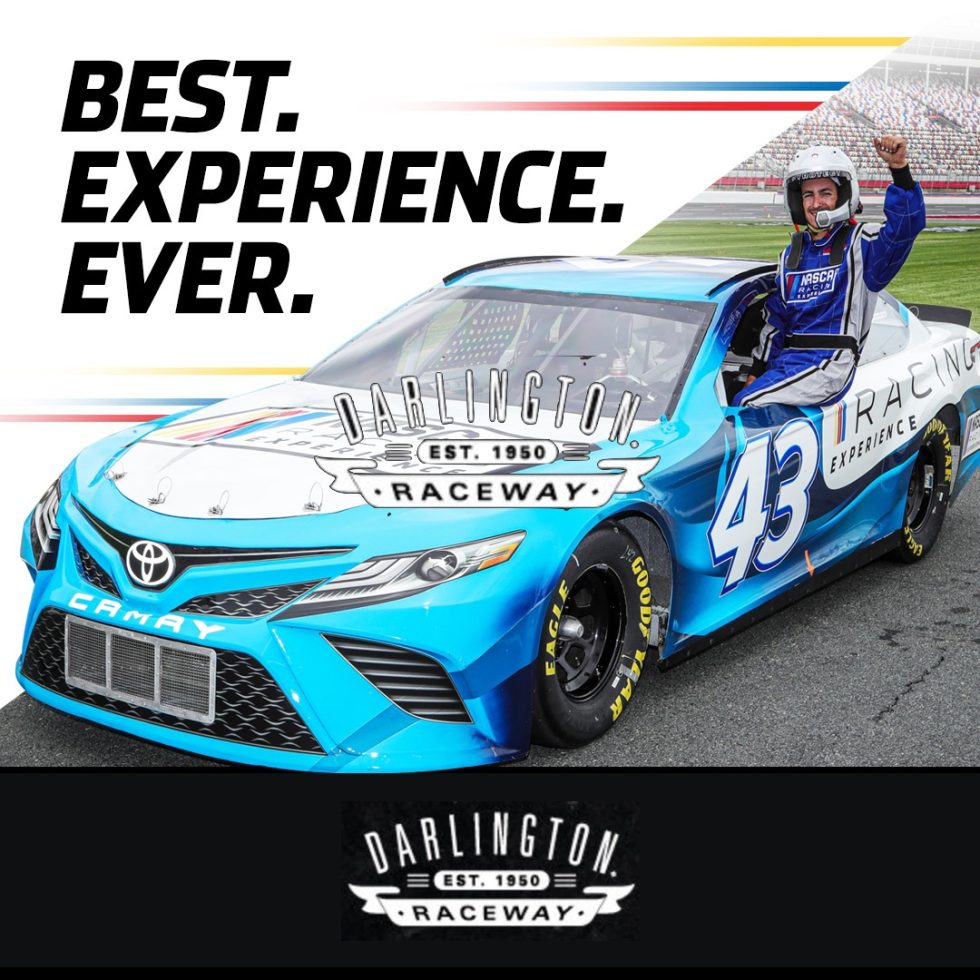 Drive a NASCAR race car at Darlington Raceway - NASCAR Racing Experience